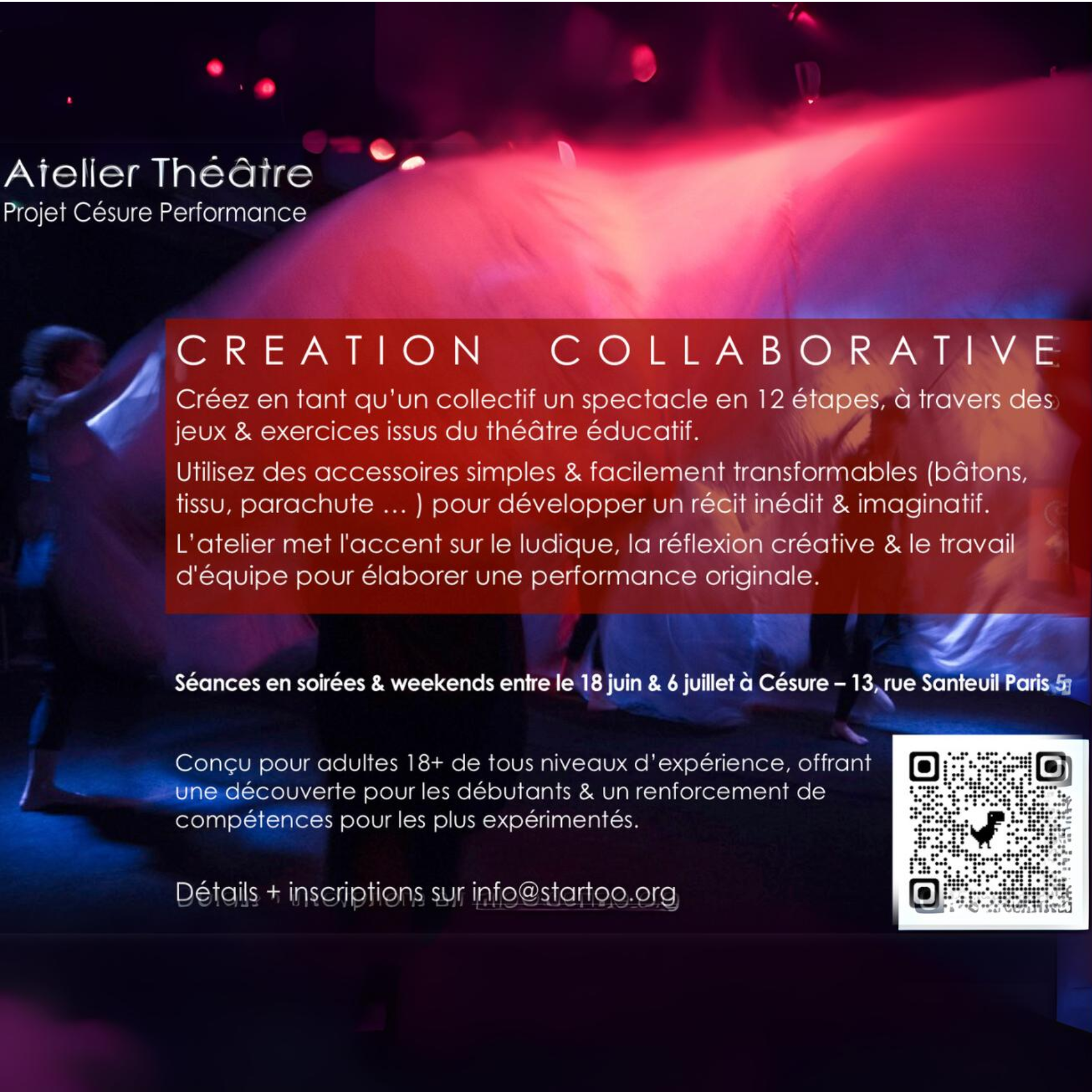 Atelier Théâtre – CREATION COLLABORATIVE - Star Too